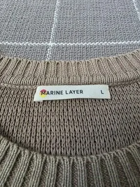 Marine Layer | Sweaters | Marine Layer Cotton Crew Sweater Pullover ...